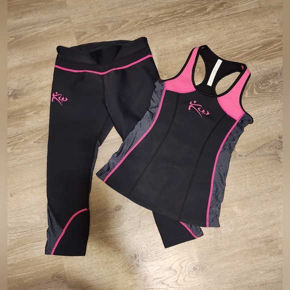 Kutting | Other | Kutting Weight Neoprene Weightloss Capri And Tank Set ...